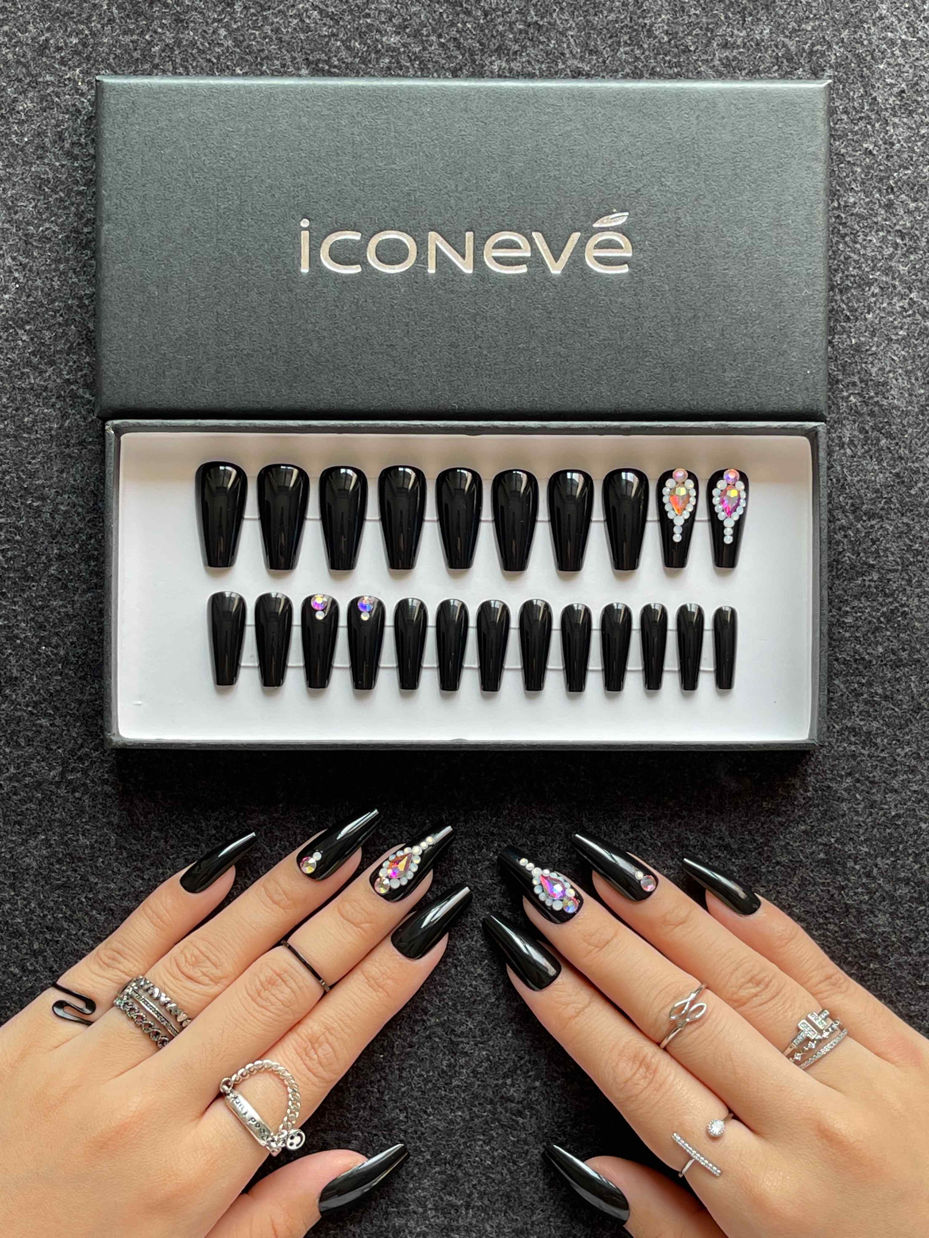 Charcoal - Shiny Coffin – ICONEVE